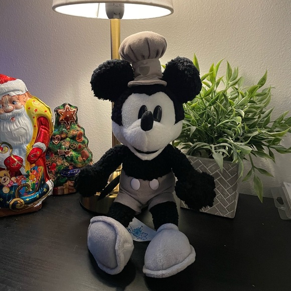 Disney | Toys | Disney Mickey Mouse Steamboat Willie Plush Toy Nwt ...